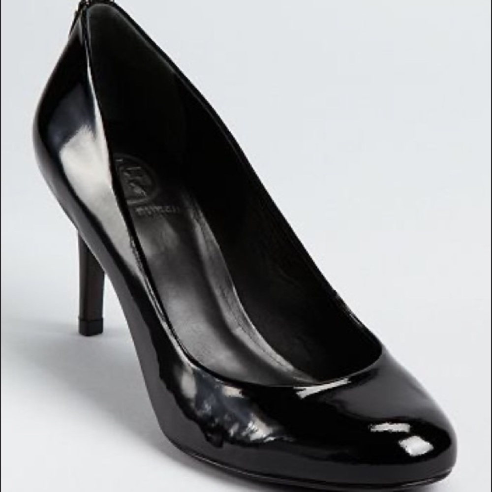 Tory Burch Leah Patent Leather Mid Heel Size 11m Wome… - Gem